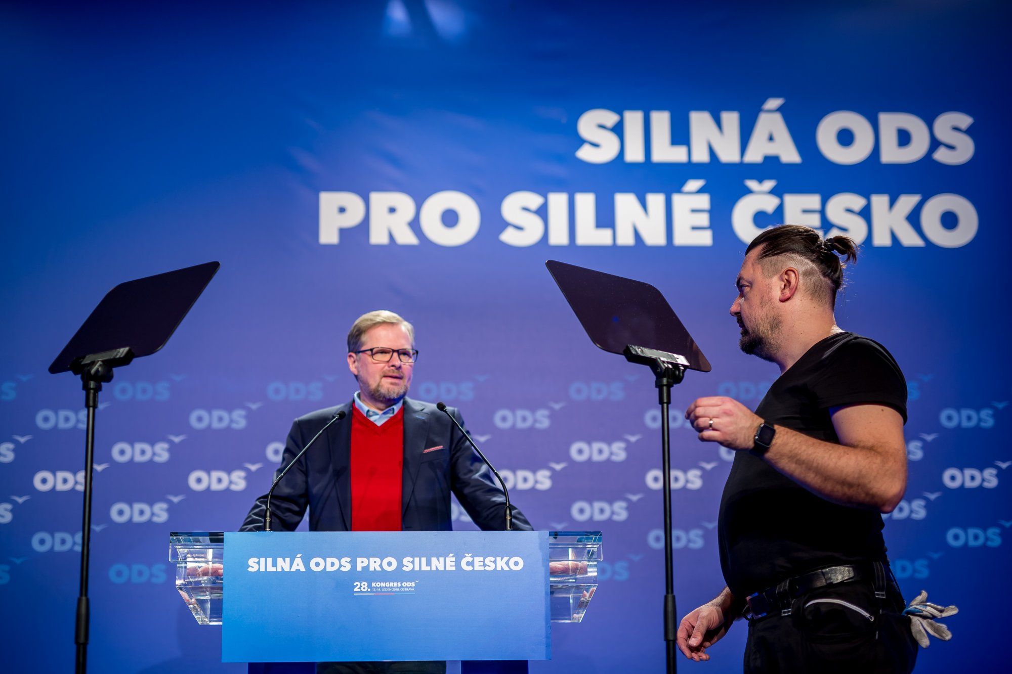 Fotogalerie z příprav kongresu – ODS – Občanská demokratická strana